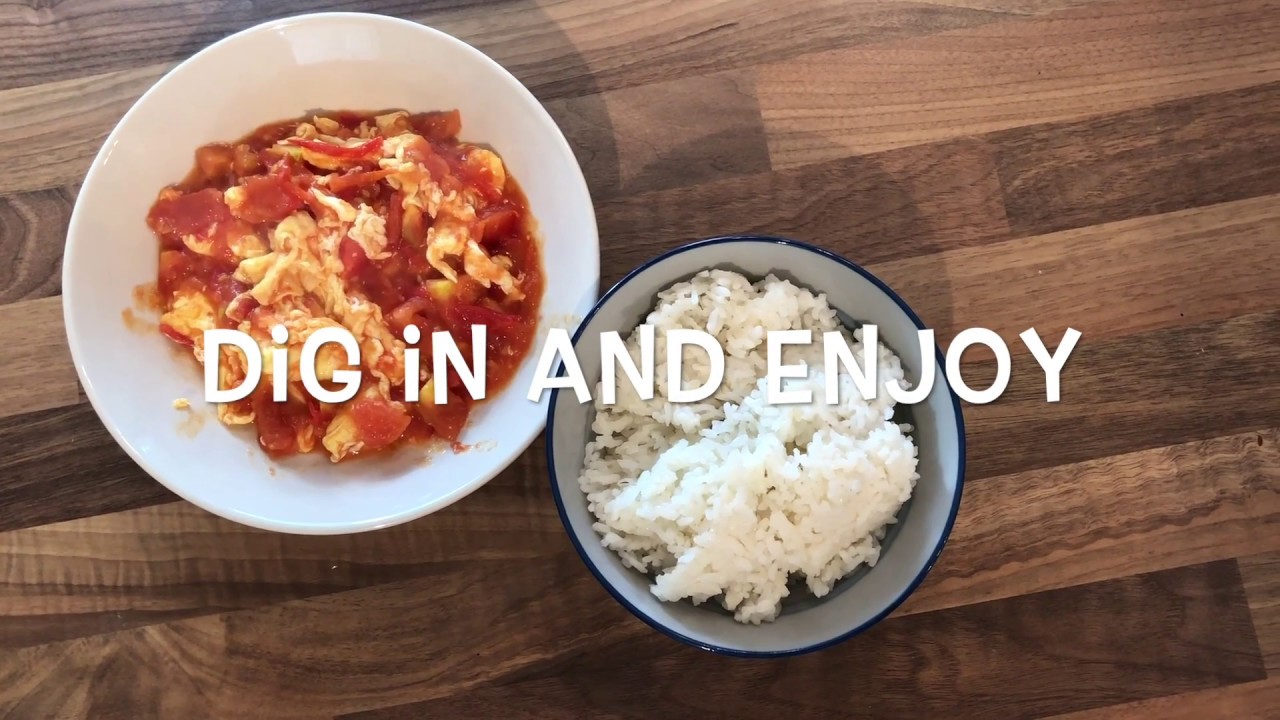 Tomato Scrambled Eggs (real time version) - fan qie chao dan - xi hong ...