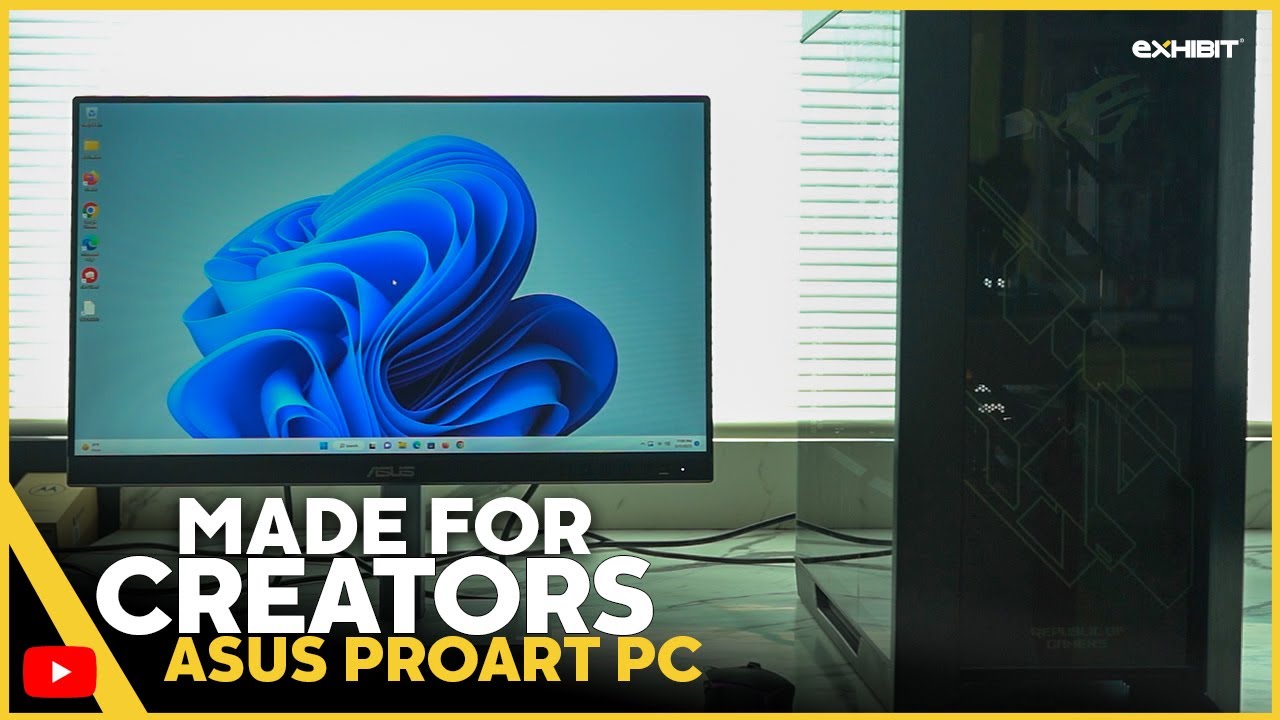 Asus ProArt PC Build - Made For Creators - YouTube