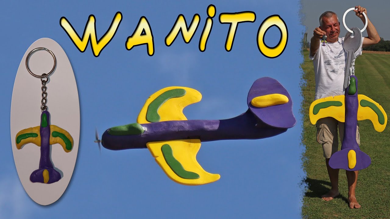 Wanito, porte-clés géant... et volant ! - YouTube