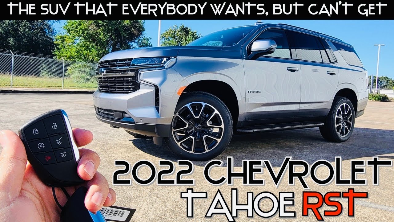 2022 Chevrolet Tahoe RST: Major new changes !!! & Full Review - YouTube
