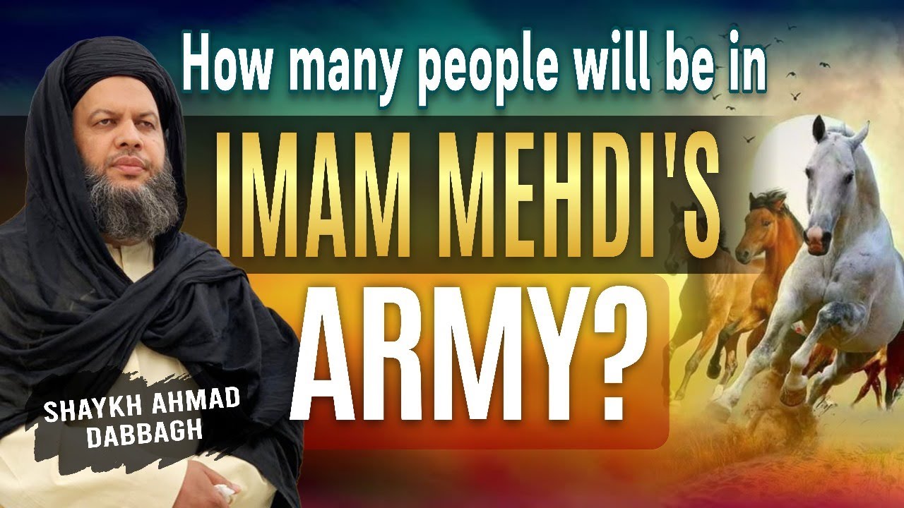How many people will be in Imam Mehdi's army? - YouTube