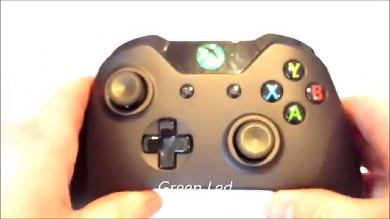Xbox One Controller LED Colours - YouTube