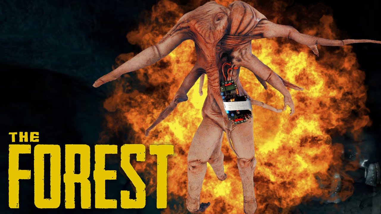 LE PEGO UNA BOMBA A UN HOMUNCULO!🤣😱 - The Forest #9 - YouTube