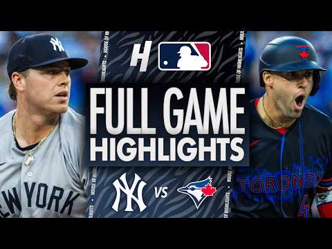 New York Yankees vs Toronto Blue Jays - FULL GAME HIGHLIGHTS 🔥 June 12, 2026 MLB Season