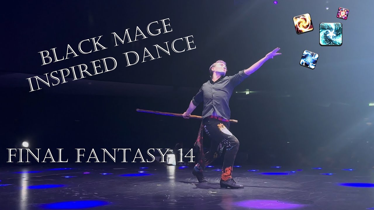 Black Mage Inspired Dance - Final Fantasy 14 - YouTube