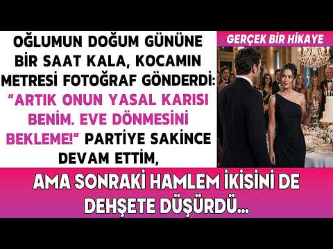 Oğlumun doğum gününe 1 saat kala, metresinden düğün fotoğrafı geldi: \