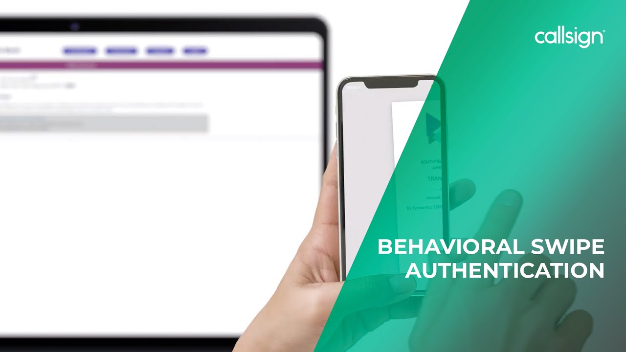 Callsign Behavioral Swipe Authentication - YouTube