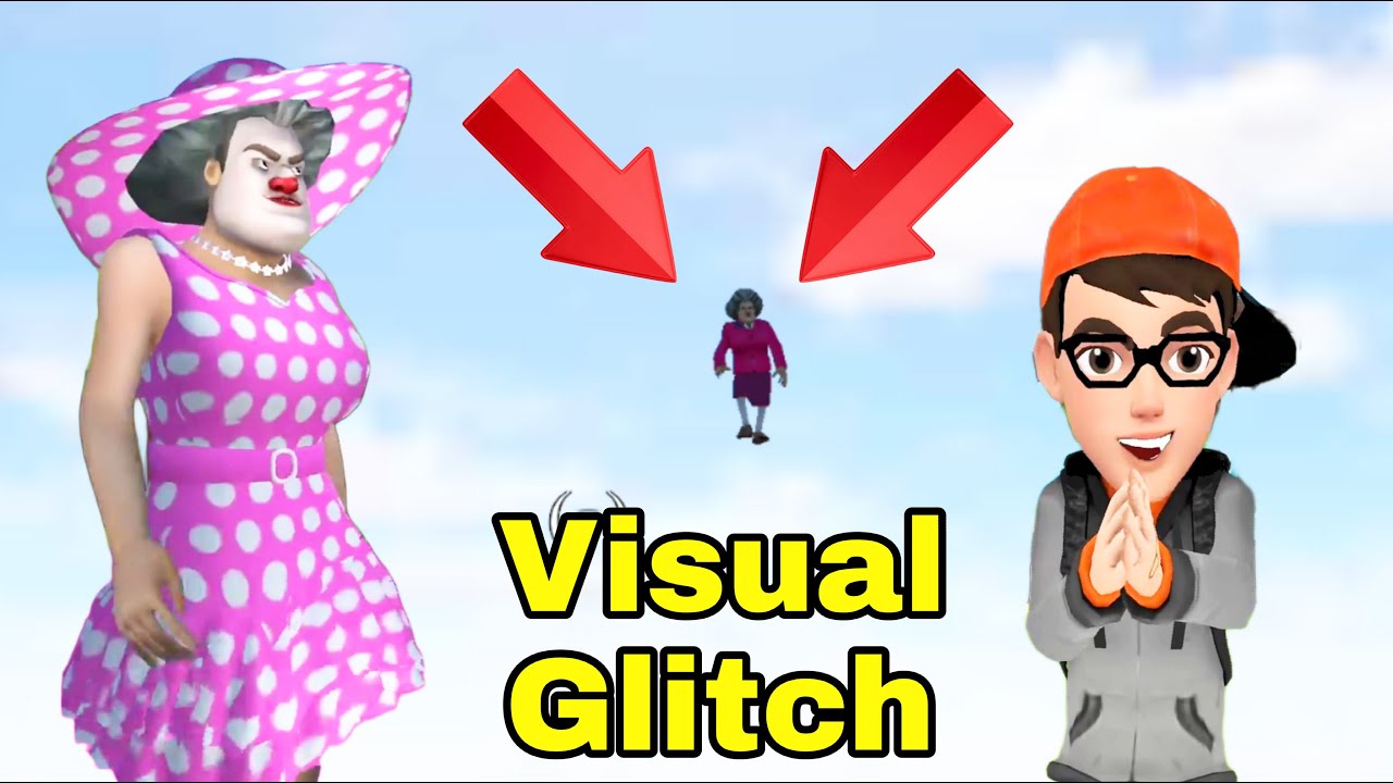 Scary Teacher 3D Version 7.2 | Nick Found A Visual Glitch In Clowning Around Prank - YouTube
