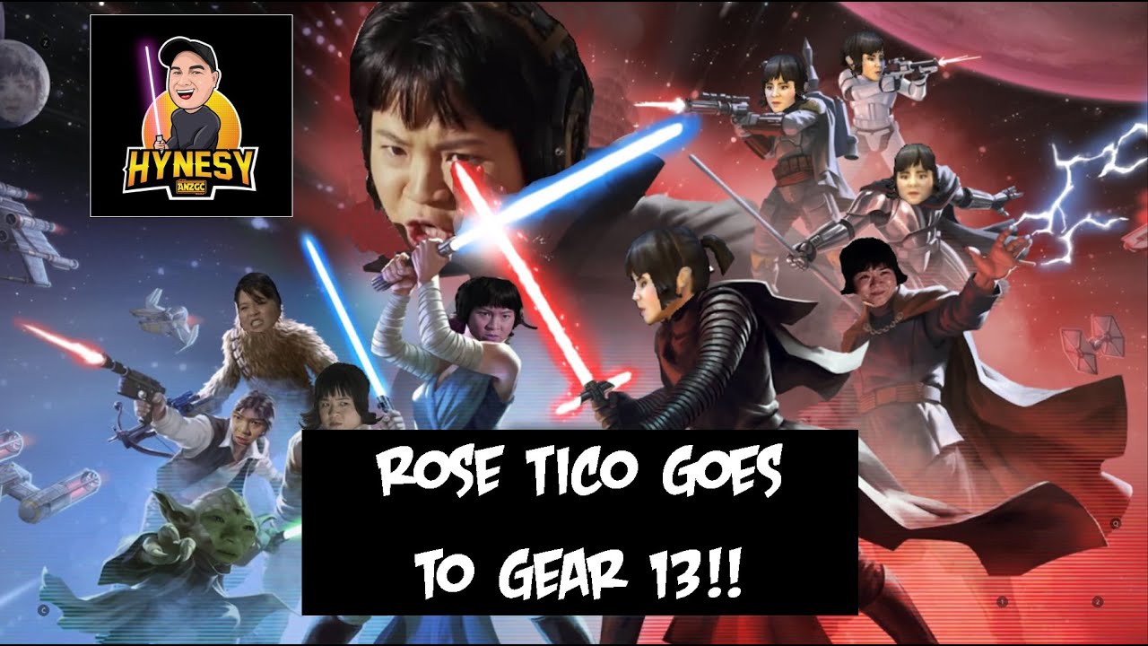 SWGOH - ROSE TICO GOES TO GEAR 13 AFTER 500 SUBS - YouTube