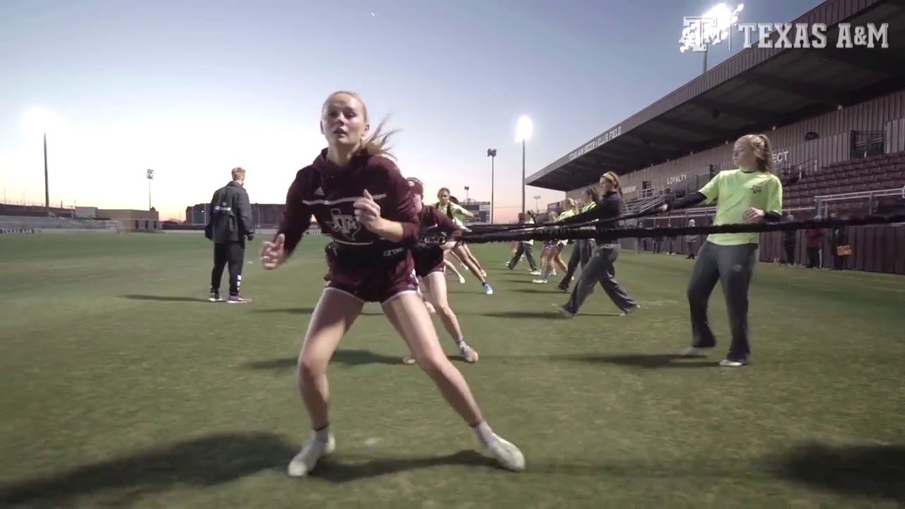 Texas A&M University soccer using Catapult - YouTube