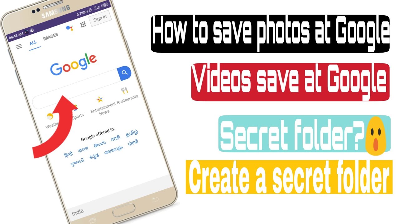 !!How to create a secret folder at Google!!😮😮 - YouTube
