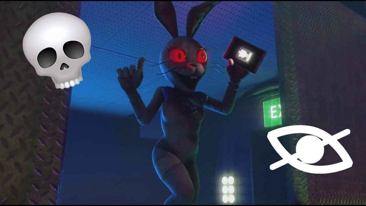 FNAF Security Breach - Vanny Death + Unmask Scene FIVE NIGHTS AT FREDDY ...