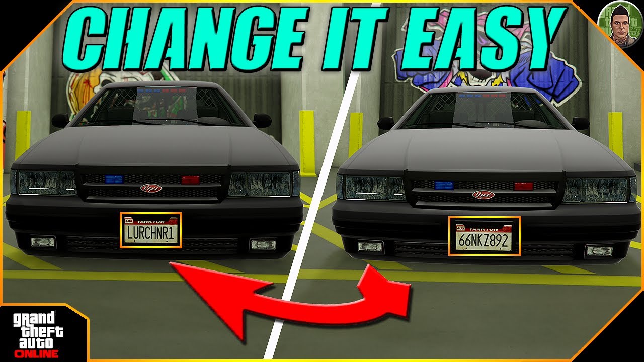 Ändere dein Custom Kennzeichen an jedem Auto - GTA 5 Online Custom ...