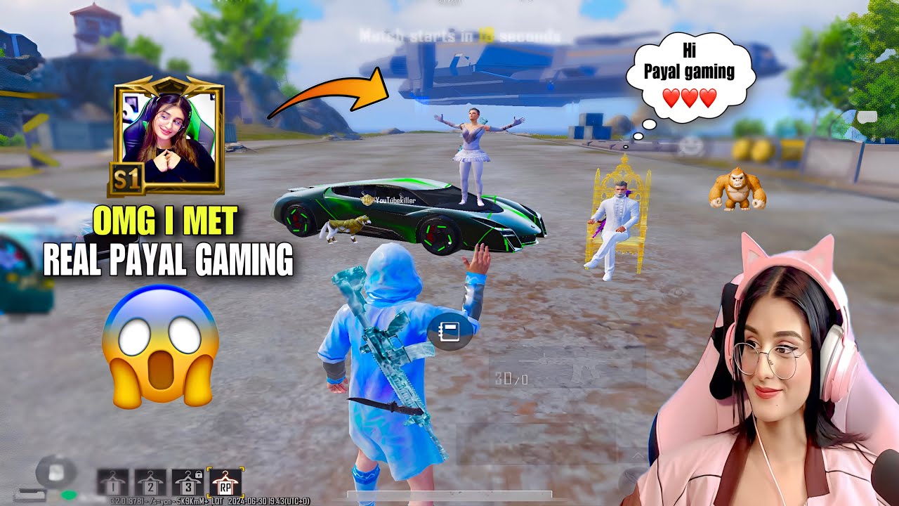 omg!😱REAL PAYAL GAMING & HER BOYFRIEND CHALLENGED IN LOBBY🔥SAMSUNGA3,A5 ...