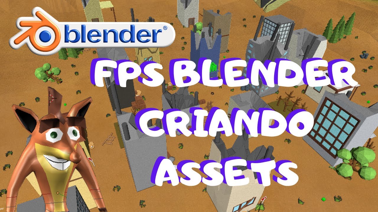 BGE PARA GAMES - CRIANDO ASSETS PARA GAMES DIVERSOS PARTE 1 - YouTube