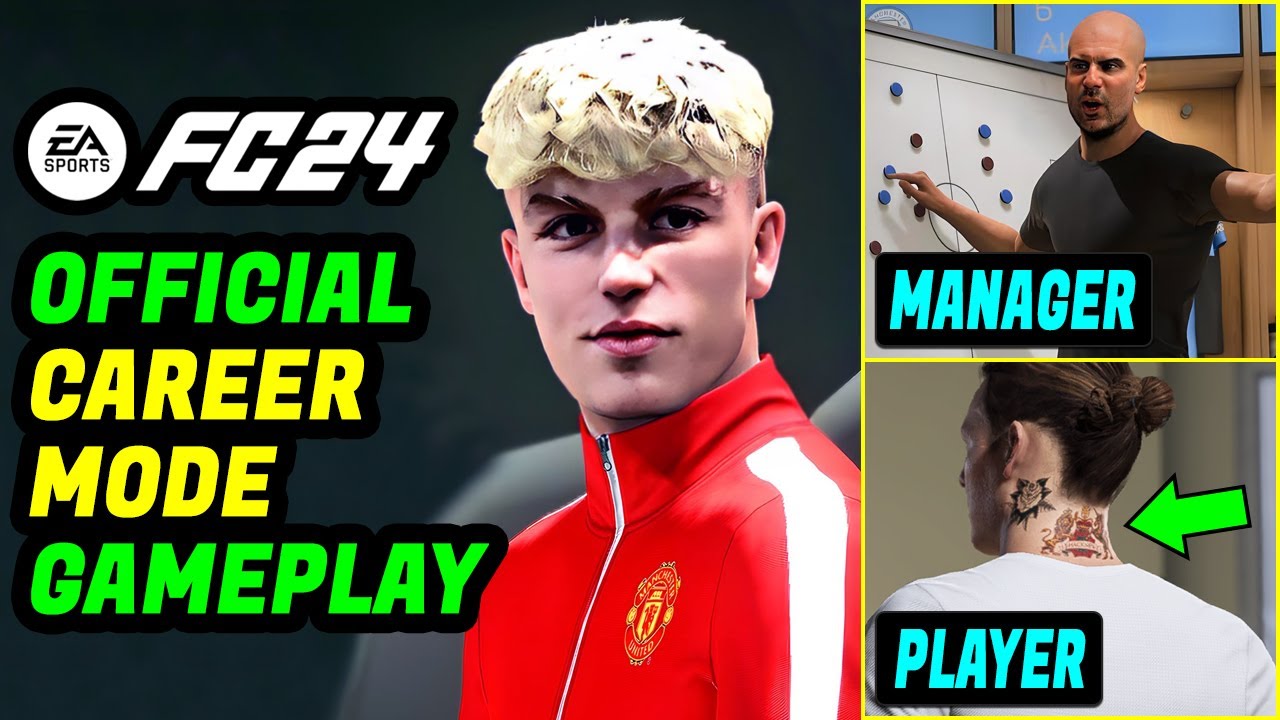 EA SPORTS FC 24 Official Career Mode Gameplay Reveal & CONFIRMED NEWS ...