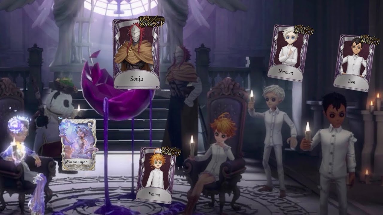 Identity V | FACING THE PROMISED NEVERLAND FULL CROSSOVER TEAM ...