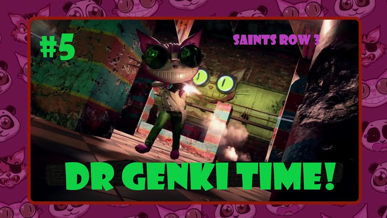 Lets Play Saints Row 3:Remastered #4 DR GENKI TIME! - YouTube