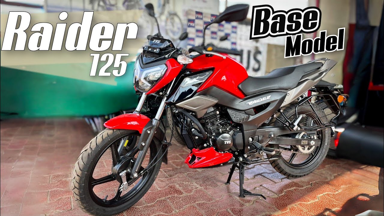 New Raider 125⚡| Most Viral 125cc Bike = TVS Raider 125 Base Model 🔥 ...