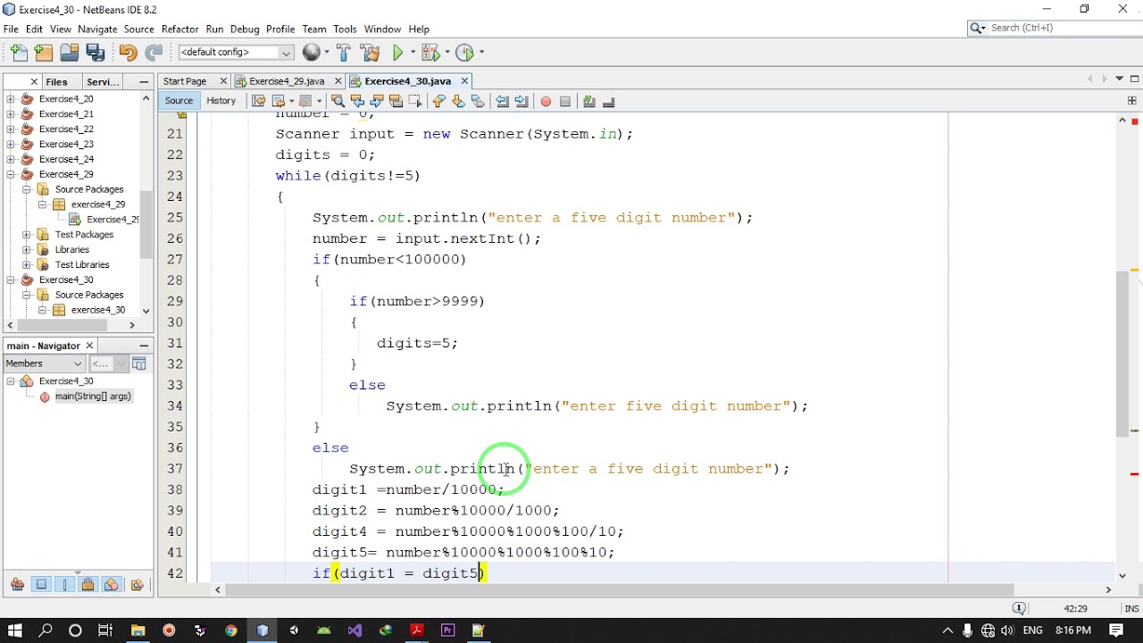 java how to program exercise 4.30 - YouTube