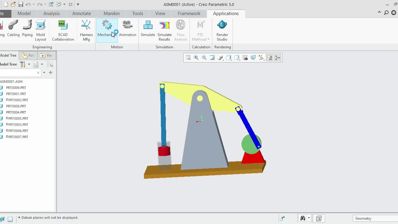 1. INTRO TO BEAM ENGINE TUTORIAL | CREO TUTORIAL - YouTube