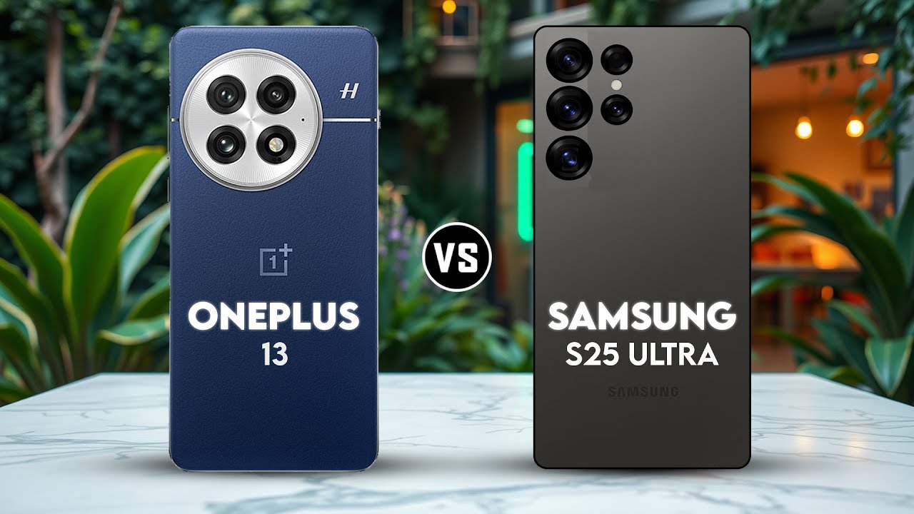 Oneplus 13 vs Samsung Galaxy S25 Ultra | 9 Pro Tech | - YouTube
