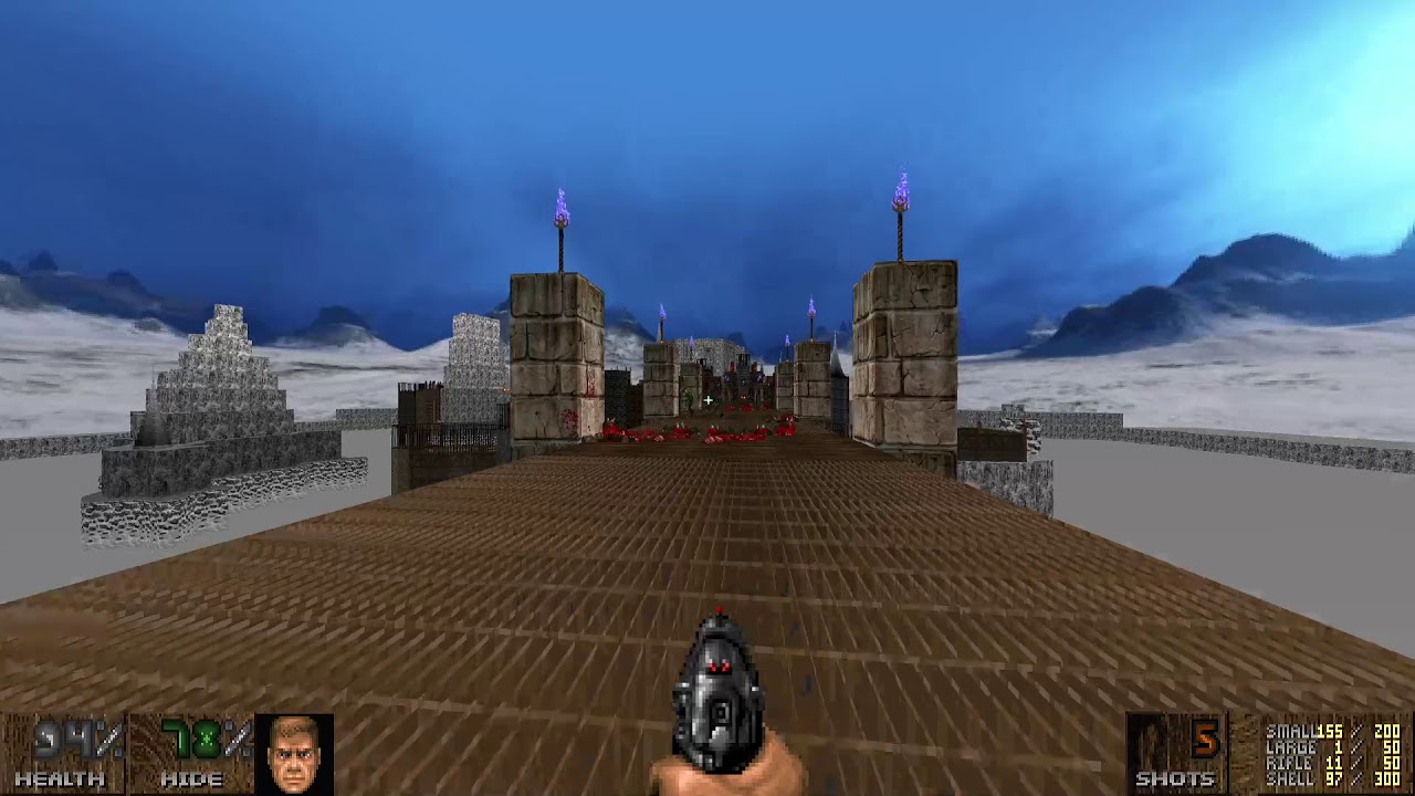 DOOM 2: Frozen Time (Wad) + SuperCharge - YouTube