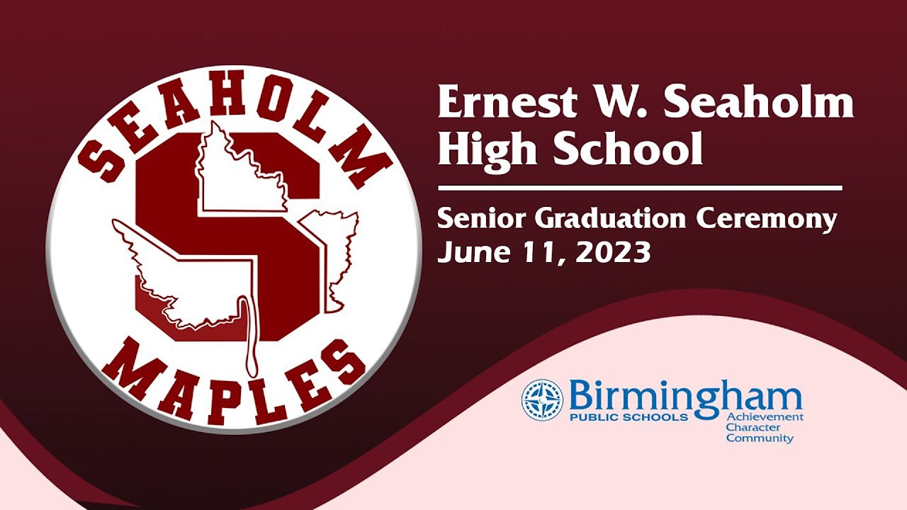 Ernest W. Seaholm High School 2023 Senior Graduation Ceremony - YouTube