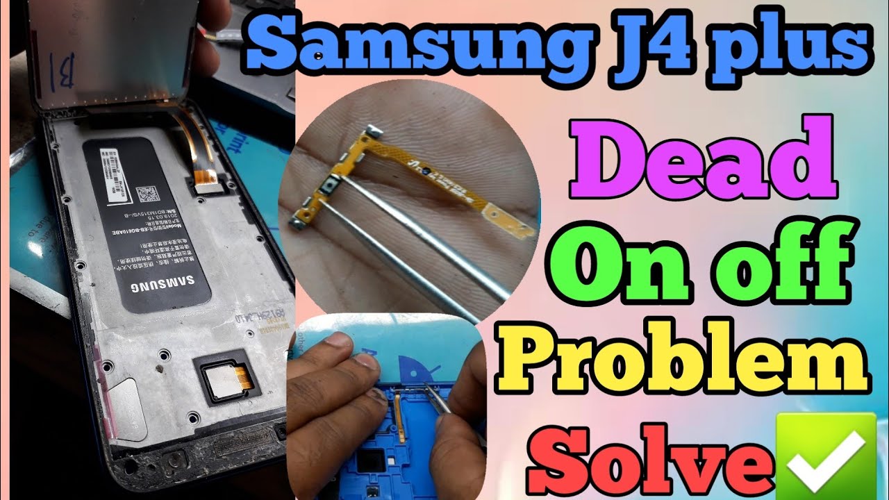 Samsung J4 plus Dead On Off Solution ️ How to open J4 plus 2021🔥 - YouTube