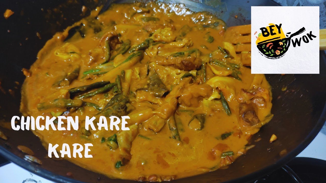 Chicken Kare Kare | Kare Kare Recipe - YouTube