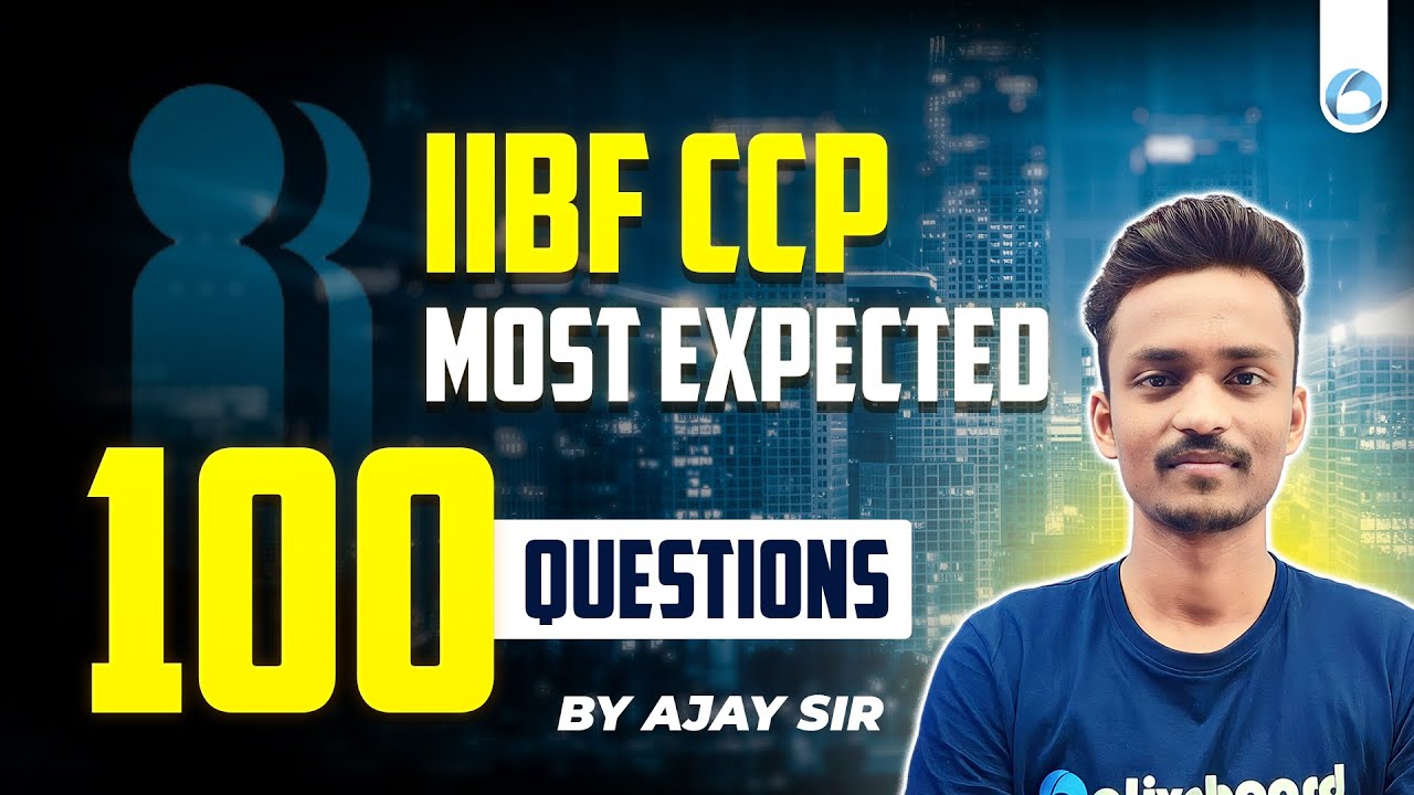 IIBF CCP 100 Most Expected Questions | iibf ccp Questions | IIBF CCP Study Material | CCP ...