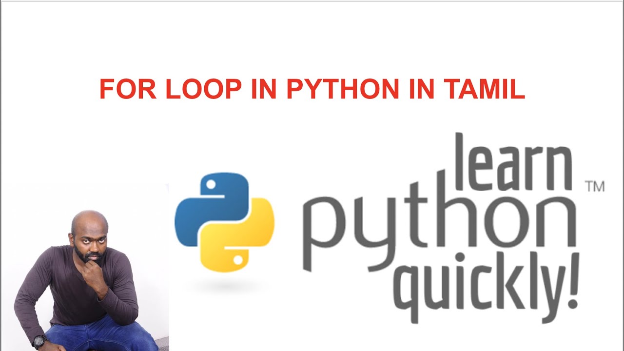 For Loop In Python Python Tutorial In Tamil Youtube 2518
