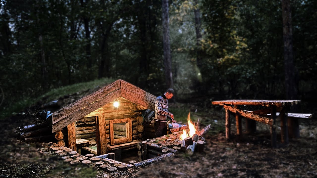 DUGOUT LIFE: I hide from the rain and conduct ELECTRICITY in an ...