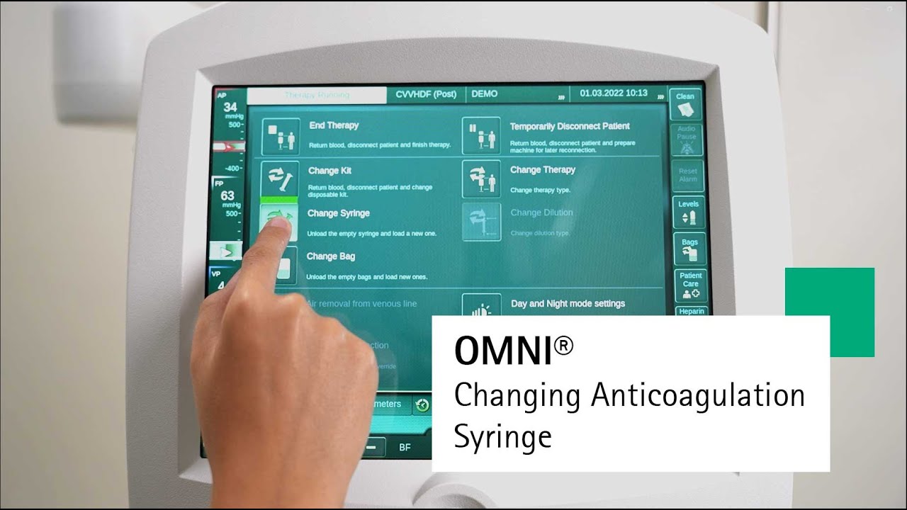 OMNI®: Adding or Changing Anticoagulation Syringe - YouTube