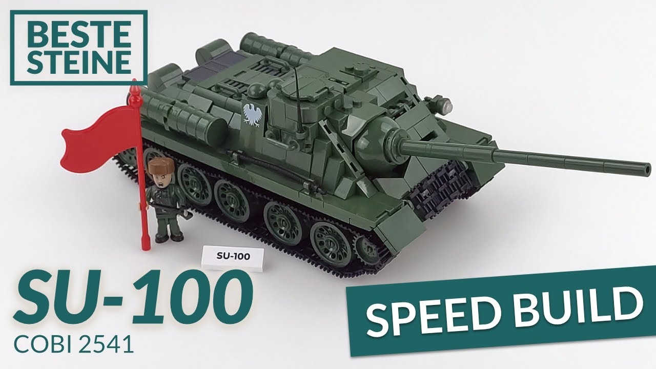 COBI 2541 – SU-100 – Speed Build - YouTube