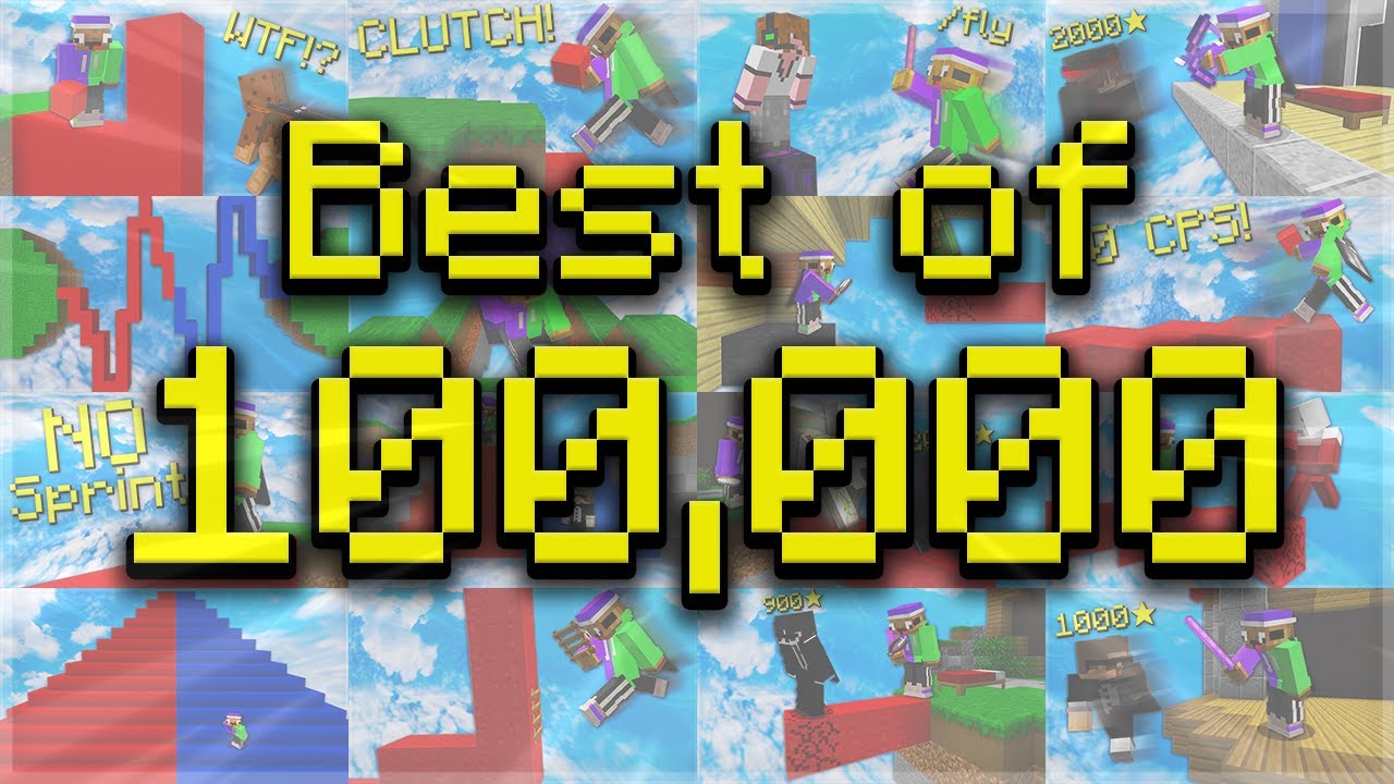 Zyph's BEST OF 100,000! - Bedwars & The Bridge - YouTube