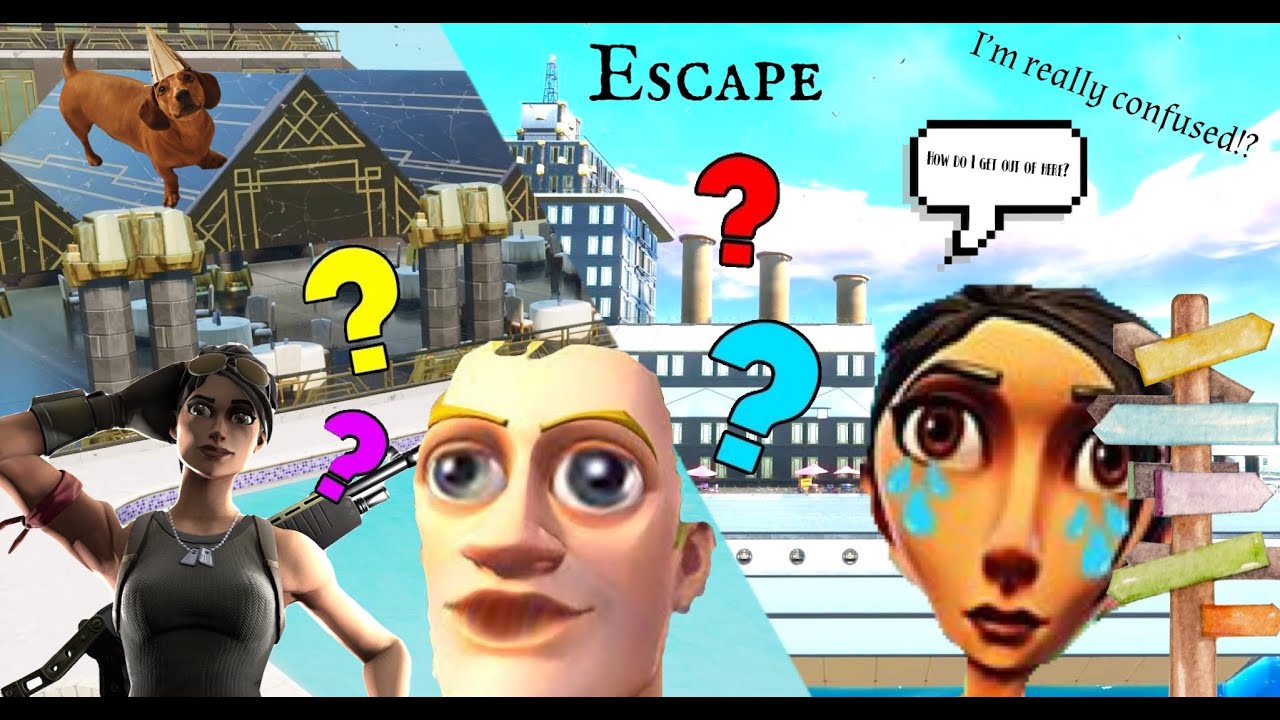 Escape the cruise ship (Fortnite creative) - YouTube