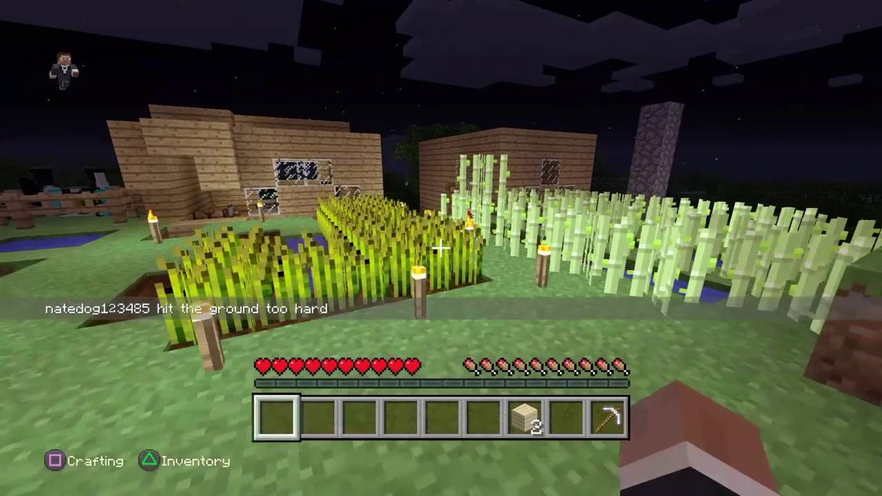 Minecraft gameplay Part 2 - YouTube