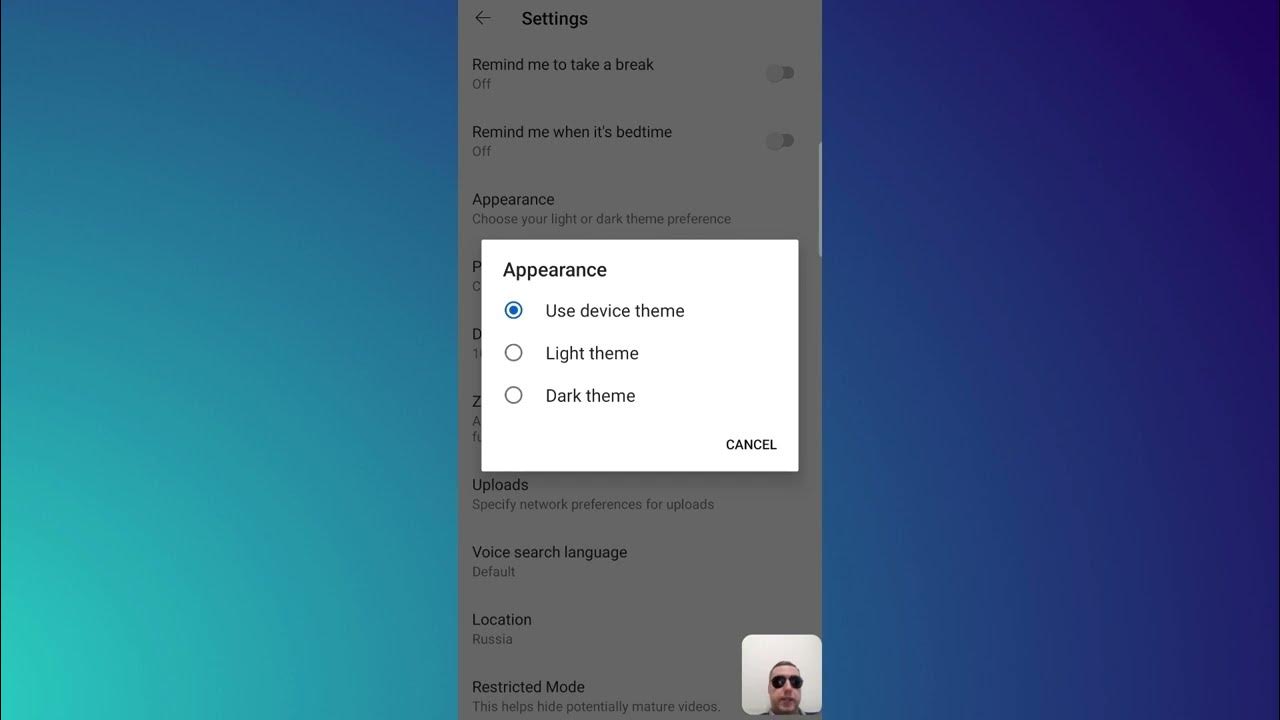 How to Turn Off Dark Mode in the YouTube Android App - YouTube