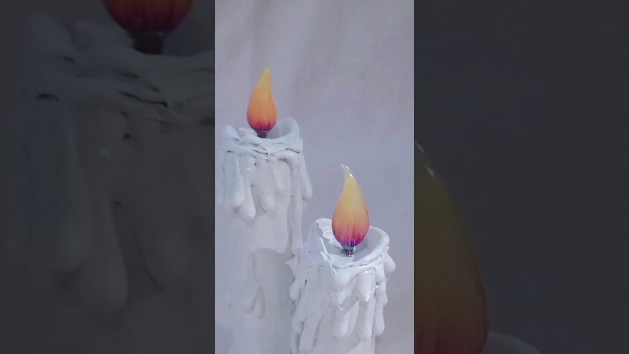 DIY fake candles 🕯#diy #fake #candles #shorts - YouTube