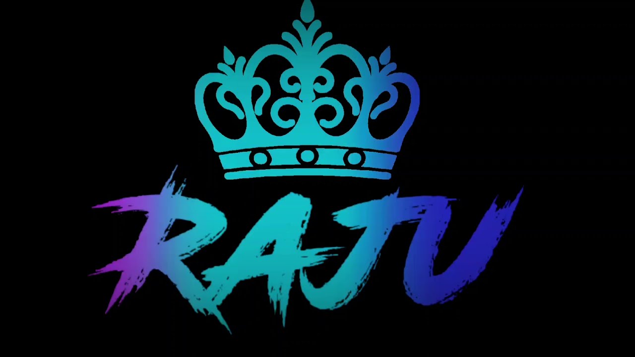 Raju Name Logo