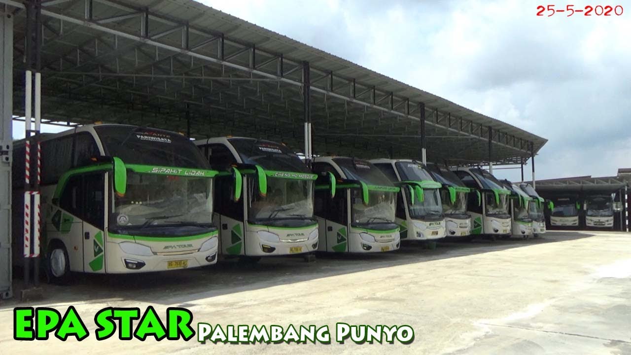 GARASI BUS EPA STAR GO GREEN PALEMBANG WONG KITO NIAN - YouTube