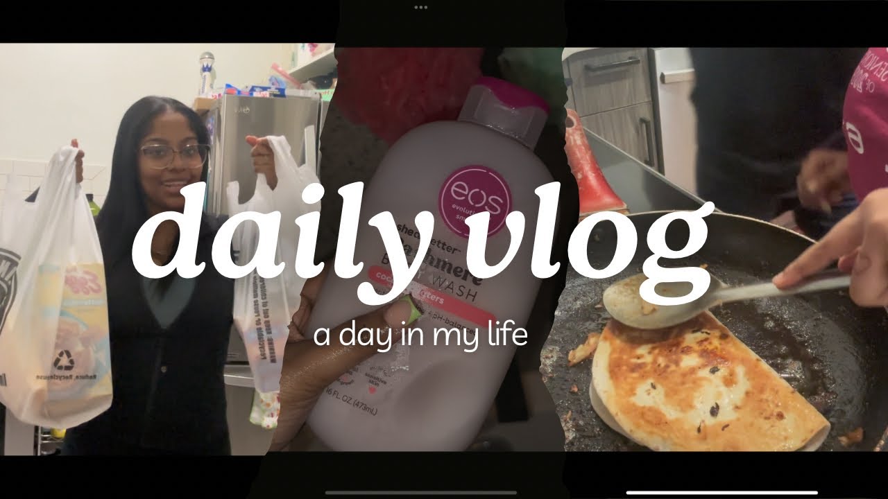 Daily Vlog : Day In My Life (Groceries, cooking, and rest - YouTube