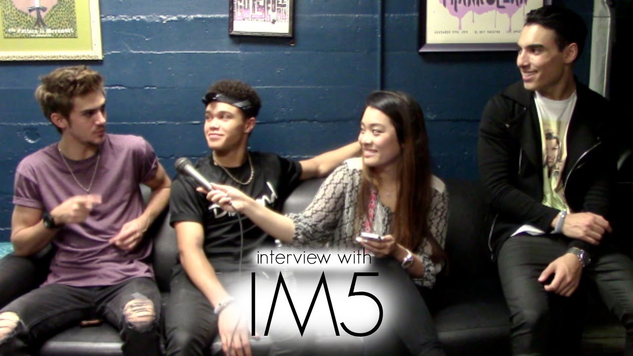 Interview with IM5 at the Grow Wild Tour: LA - YouTube