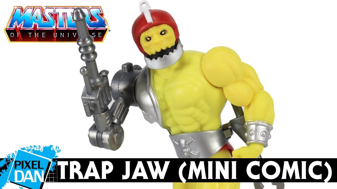 TRAP JAW (Mini Comics) MOTU Origins Action Figure Review | Masters of ...