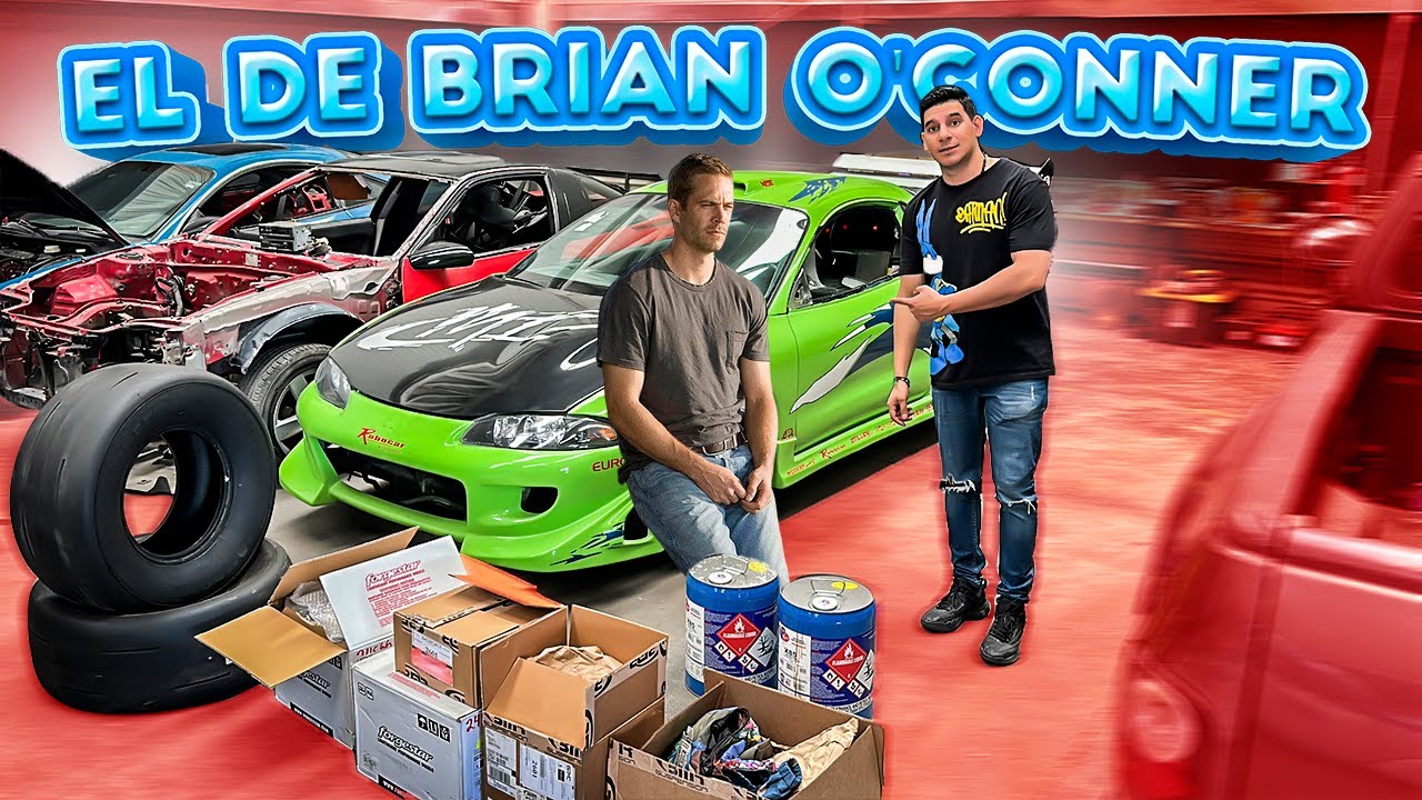 QUIERO CONVERTIR MI ECLIPSE COMO EL DE RÁPIDO Y FURIOSO *garage tour ...