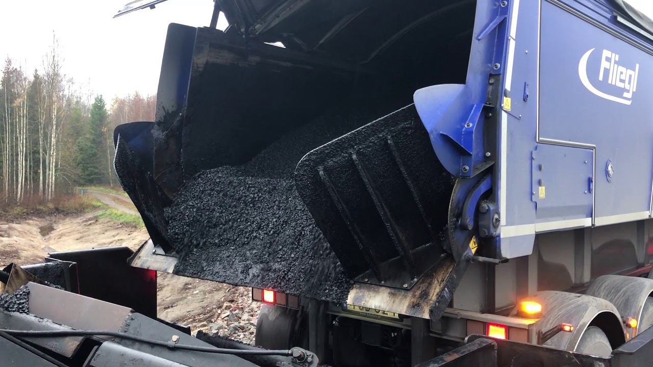 Fliegl push of in Sweden - YouTube