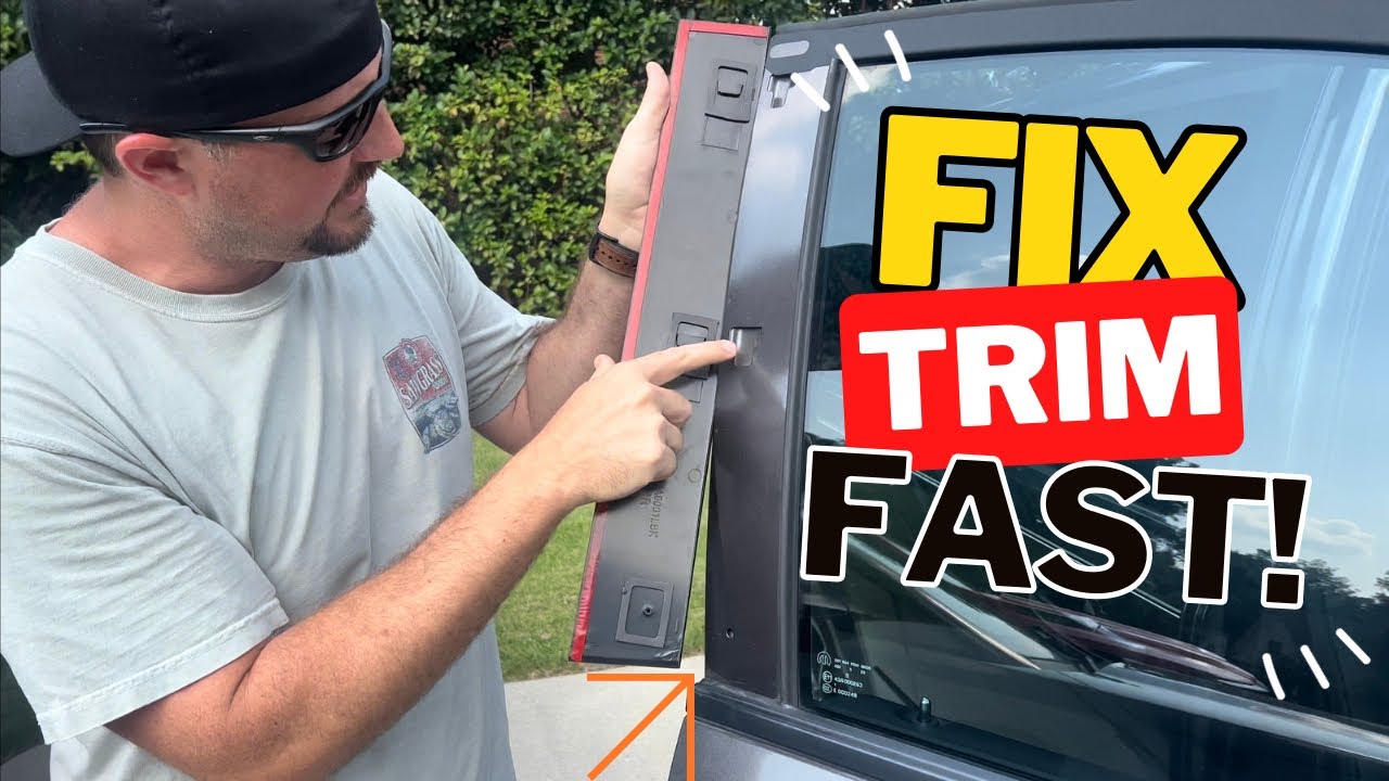 HOW TO Replace Dodge Caravan Door Trim (2008 - 2020) - YouTube