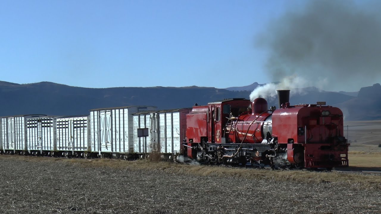 NGG16A no. 155 at Sandstone Heritage Trust, Eastern Free State, 2 July 2023 - YouTube