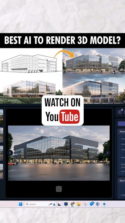 6 FREE AI ARCHITECTURE RENDERING tools compared 😮 #architecture - YouTube